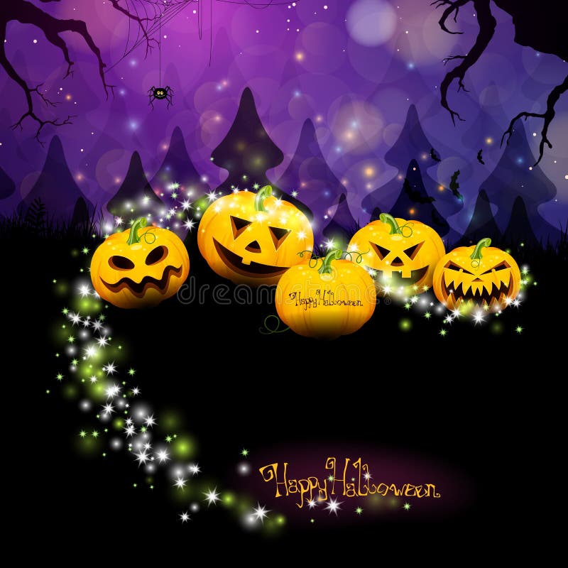 Halloween Design stock illustration. Illustration of painting - 55301059