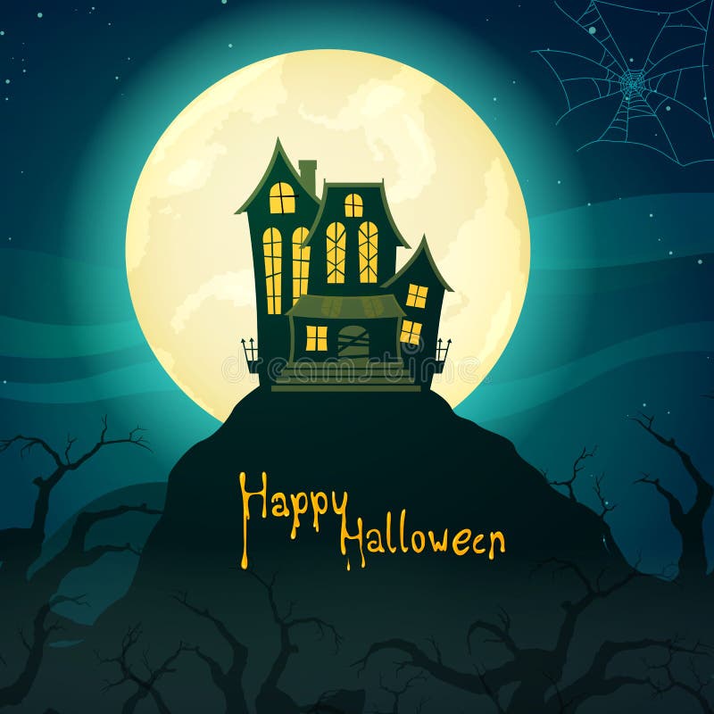 Halloween Design stock illustration. Illustration of holiday - 55300181