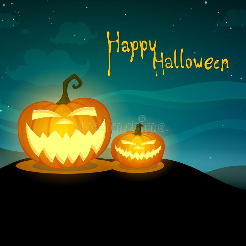 Halloween Design stock illustration. Illustration of holiday - 55300193