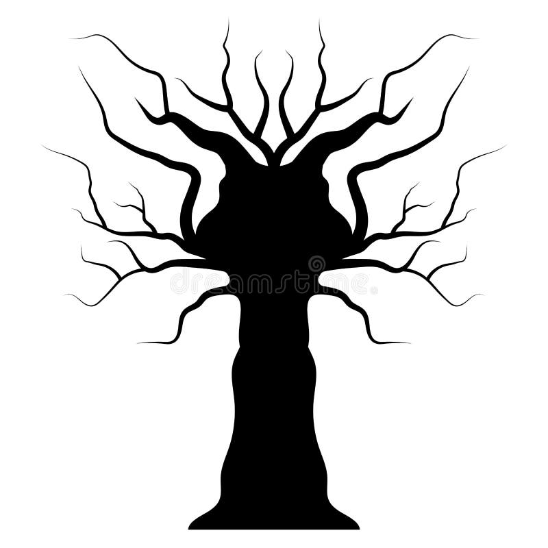 Shadow Leafless Tree Stock Illustrations – 126 Shadow Leafless Tree ...