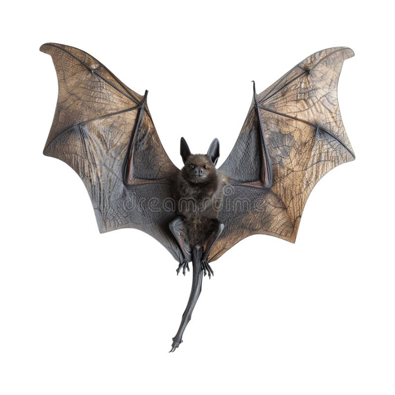Set of Halloween Flying Bats for Your Design, Game, Card. Big ...