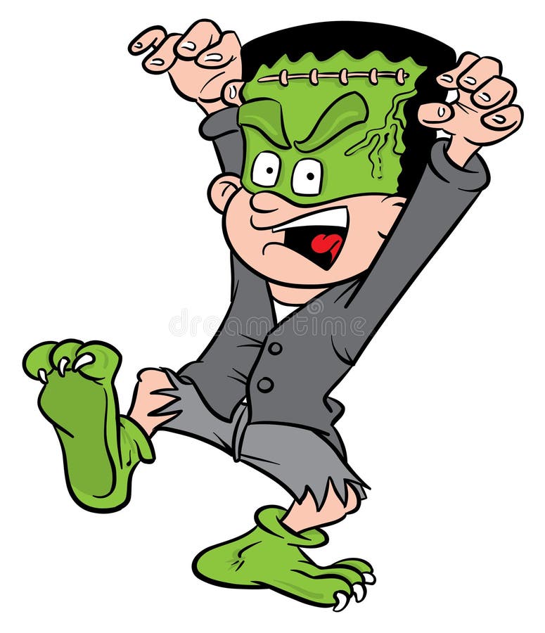 Frankenstein Cartoon Stock Illustrations – 3,414 Frankenstein Cartoon ...