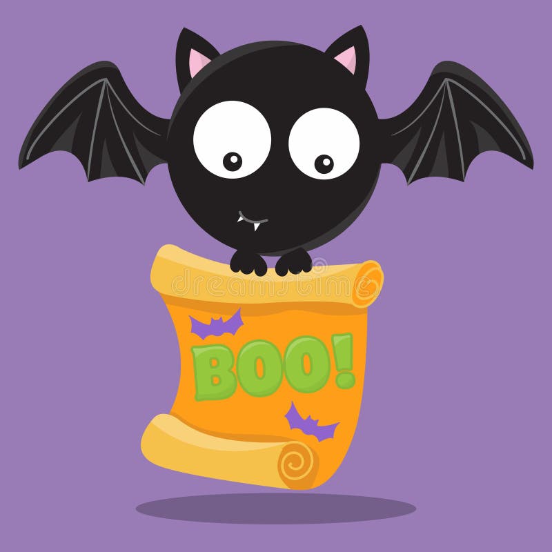 Halloween fun boo 04 stock vector. Illustration of vector - 198987913