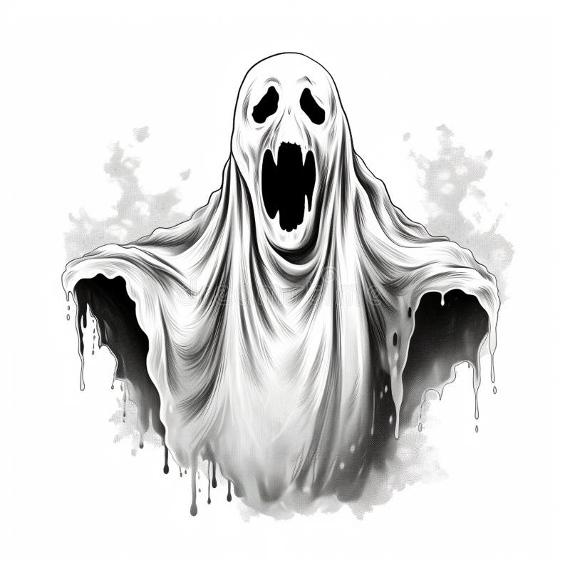 Halloween Ghost App Icon stock illustration. Illustration of ...