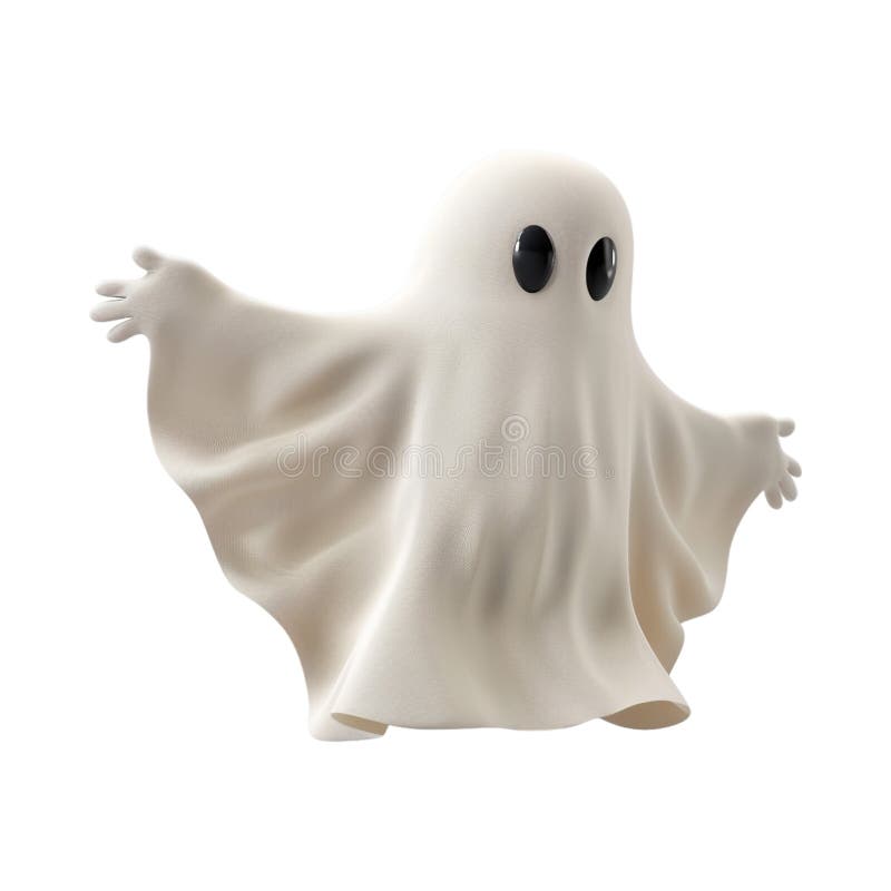 Halloween Ghost Horror on Transparent Background - Ai Generated Stock ...