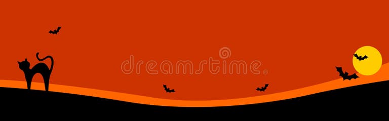 Halloween Header Background Stock Illustrations – 3,433 Halloween ...