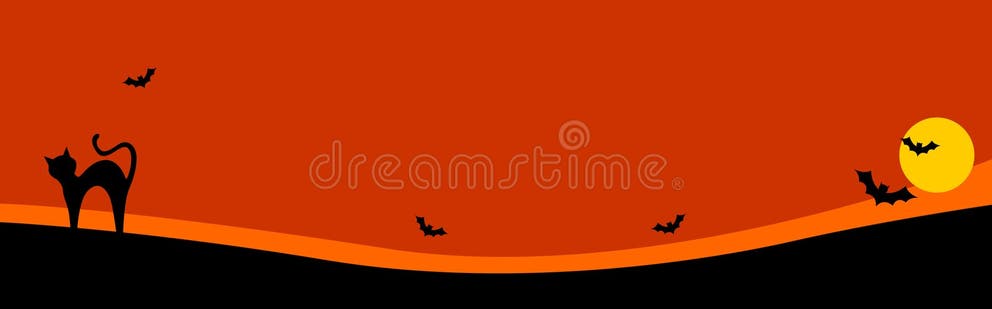 Halloween Header Background Stock Illustrations – 3,433 Halloween ...