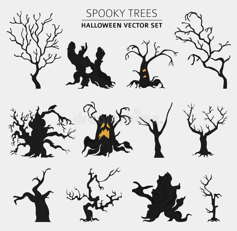 Halloween Holiday Info Graphic Elements. Flat Design Stock Vector ...
