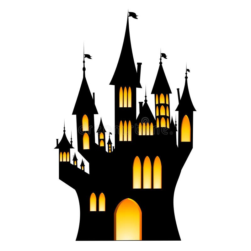 Spooky Castle Stock Illustrations – 9,497 Spooky Castle Stock ...
