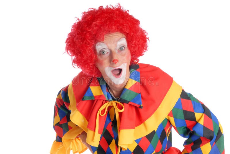 Halloween klaun zdjęcie stock. Obraz złożonej z ludzie - 3597244