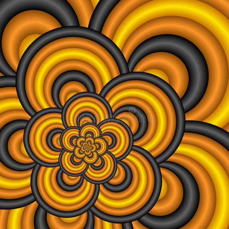 Halloween Loops stock illustration. Illustration of curve - 3151204