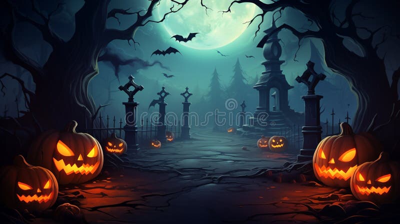 Halloween mask background stock illustration. Illustration of decors ...