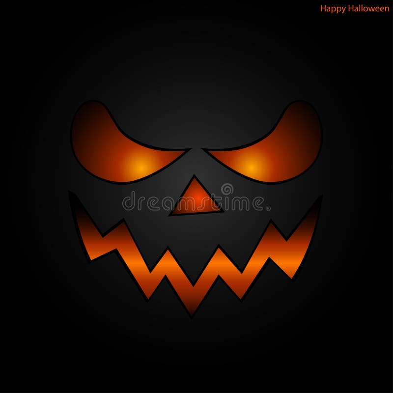 Halloween Mask Face Background Stock Illustration - Illustration of ...