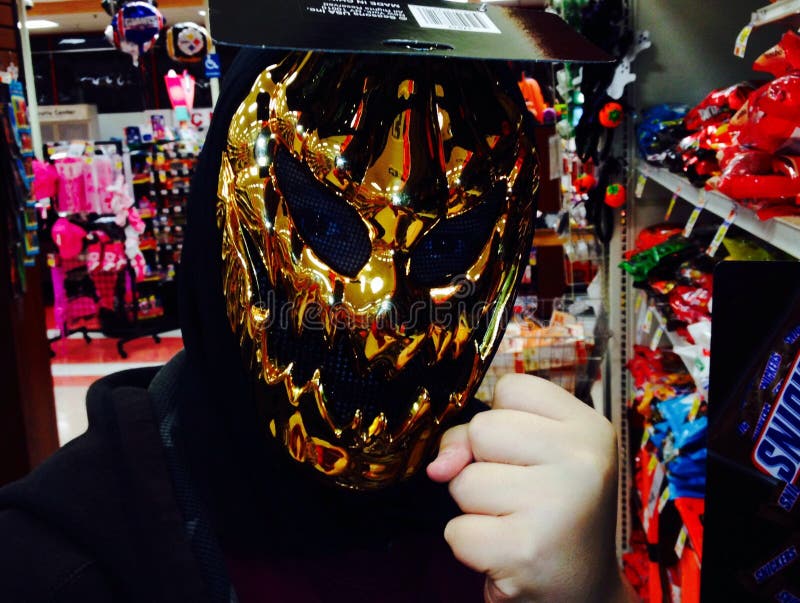 Halloween mask editorial stock photo. Image of family - 46815138