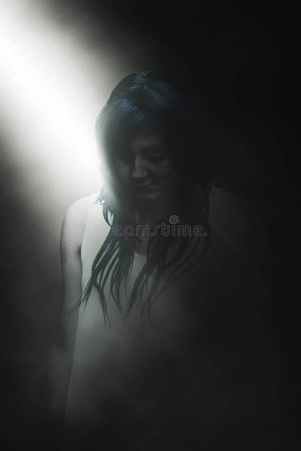 Halloween model stock image. Image of facial, female - 102957023