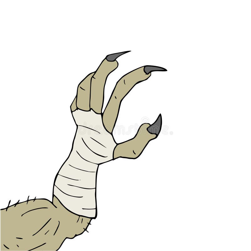 Halloween monster arm stock vector. Illustration of reblel - 55369559