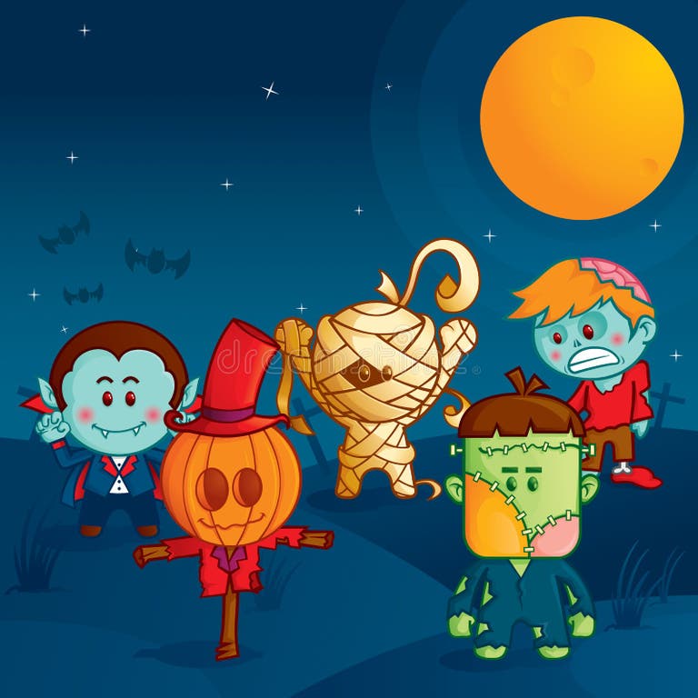 Spooky Parade Stock Illustrations – 1,080 Spooky Parade Stock ...