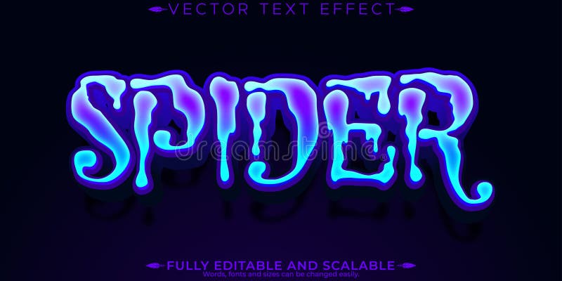 Halloween Monster Text Effect, Editable Horror and Scary Text Style ...