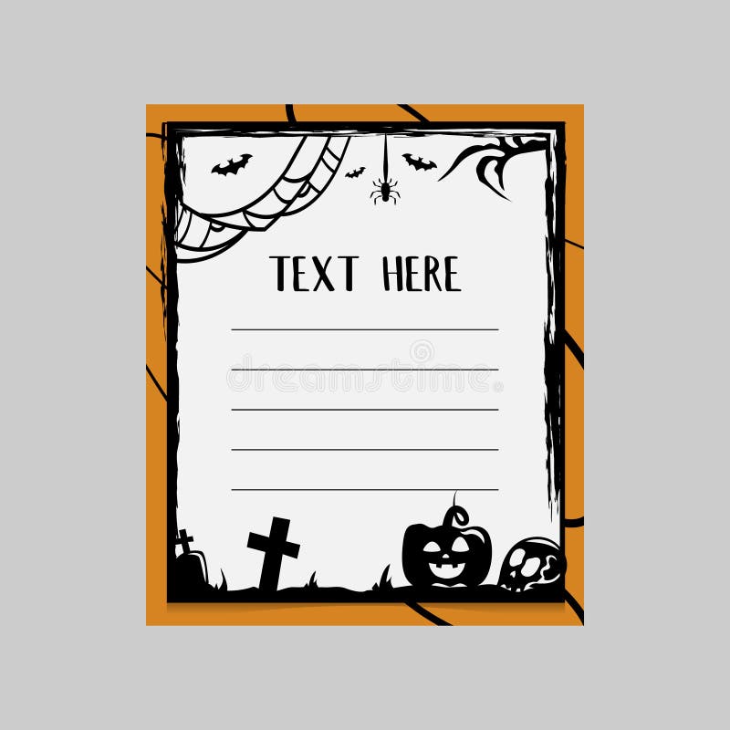 Halloween Notes Stock Illustrations – 349 Halloween Notes Stock ...