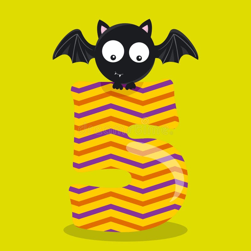 Halloween 5 05 vector illustratie. Illustration of halloween - 198987961