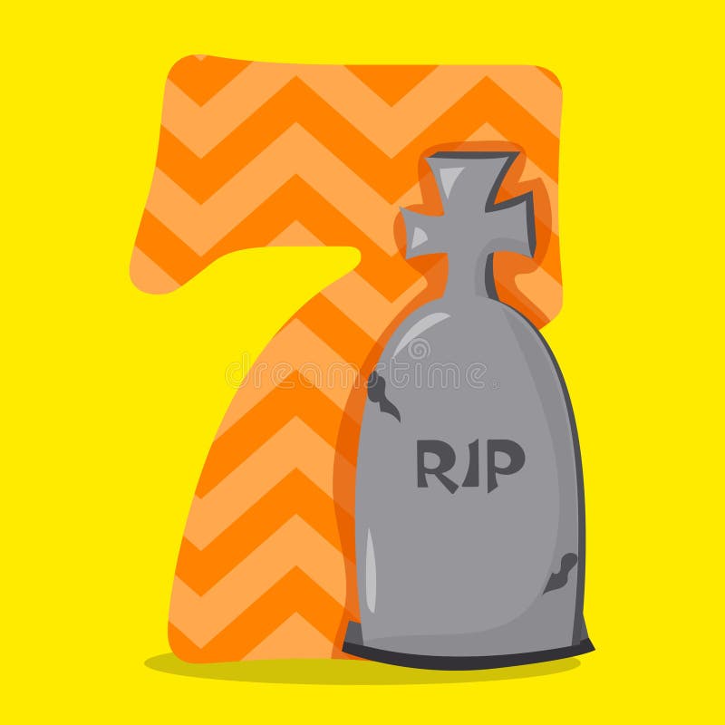 Halloween Numbers 6 06 stock vector. Illustration of numbers - 198987962