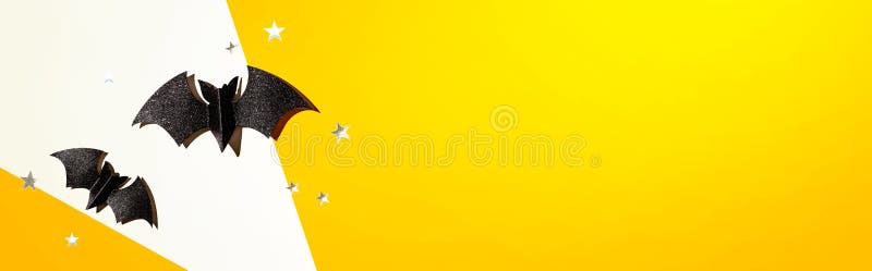 Halloween paper bats stock image. Image of holiday, minimal - 292597155