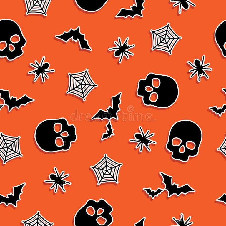 Skull Repeating Pattern Stock Illustrations – 1,906 Skull Repeating ...