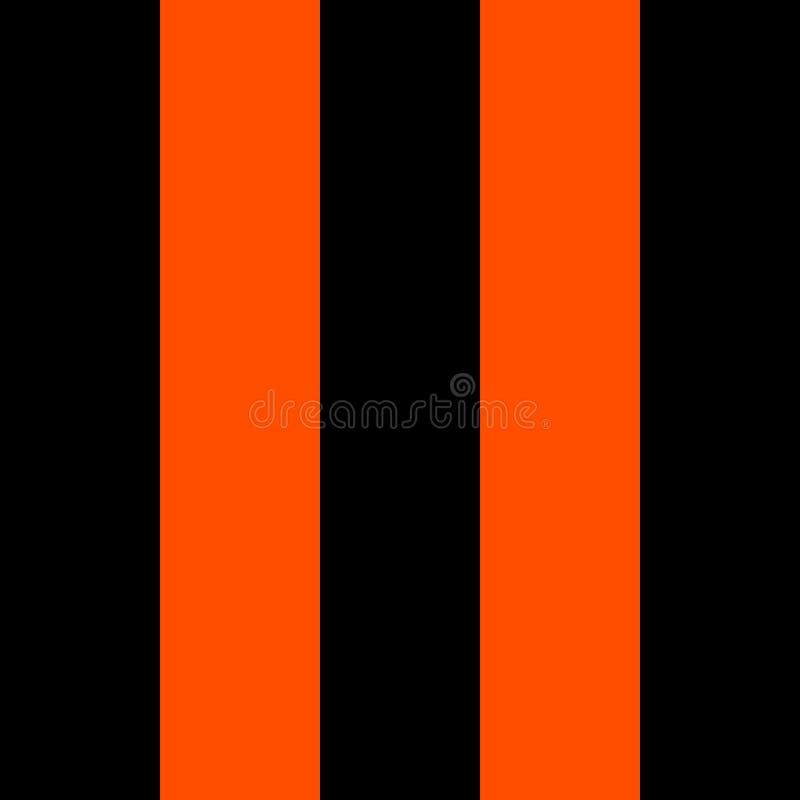 Halloween Pattern Black and Orange Vertical Strips Stock Vector ...