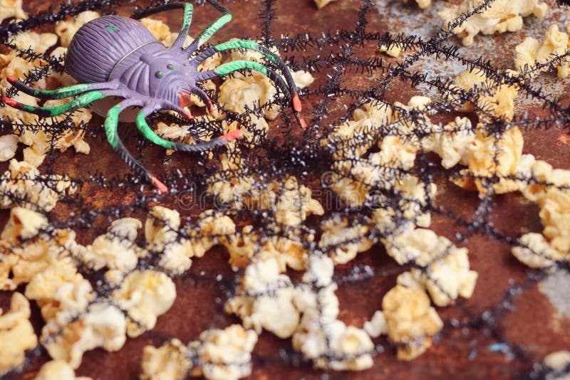 Halloween popcorn stock image. Image of diet, october - 101099053