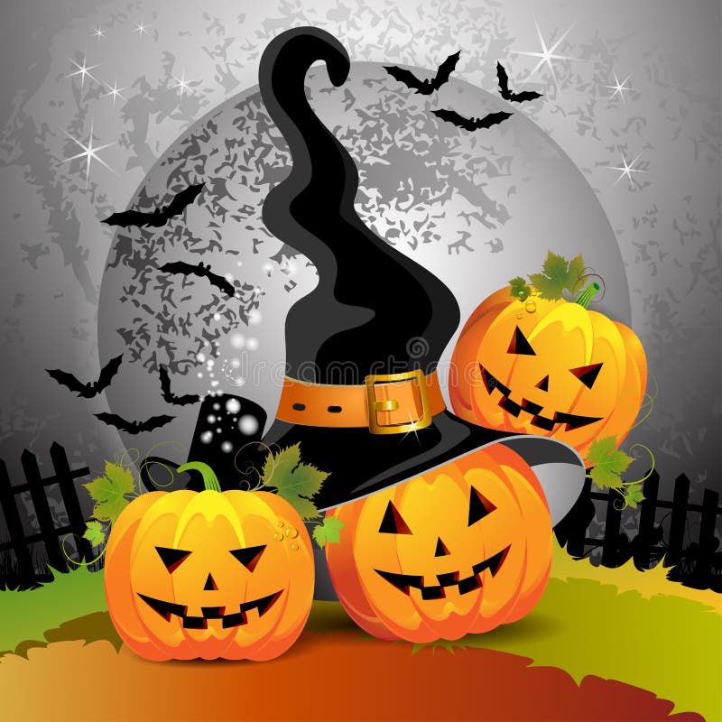 Halloween 3d Vector Icons. Pumpkin, Ghost, Spider, Witch, Vampire ...
