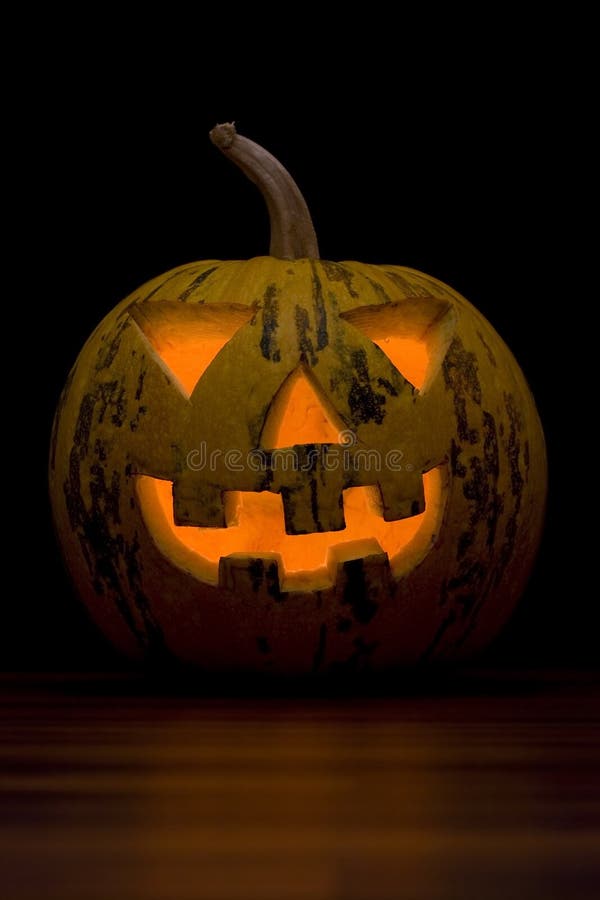 Halloween Pumpkin Face Picture. Image: 11174496