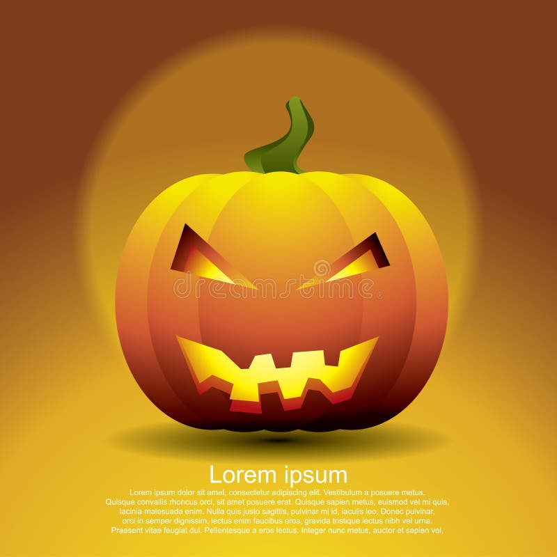 Halloween pumpkin. stock vector. Illustration of night - 75778058