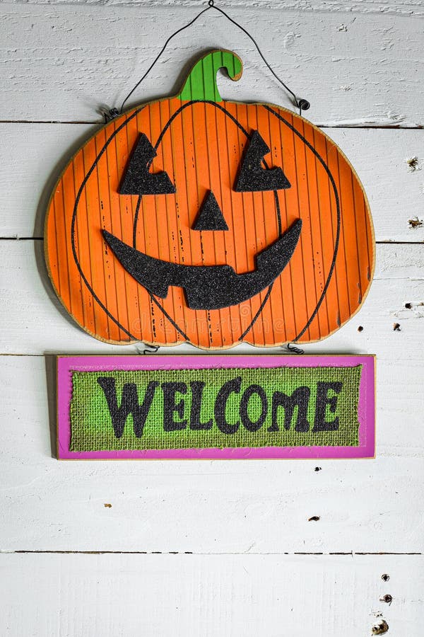 Halloween pumpkin sign stock photo. Image of october - 336291886