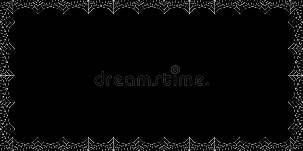 Spider Web Border Stock Illustrations – 4,653 Spider Web Border Stock ...