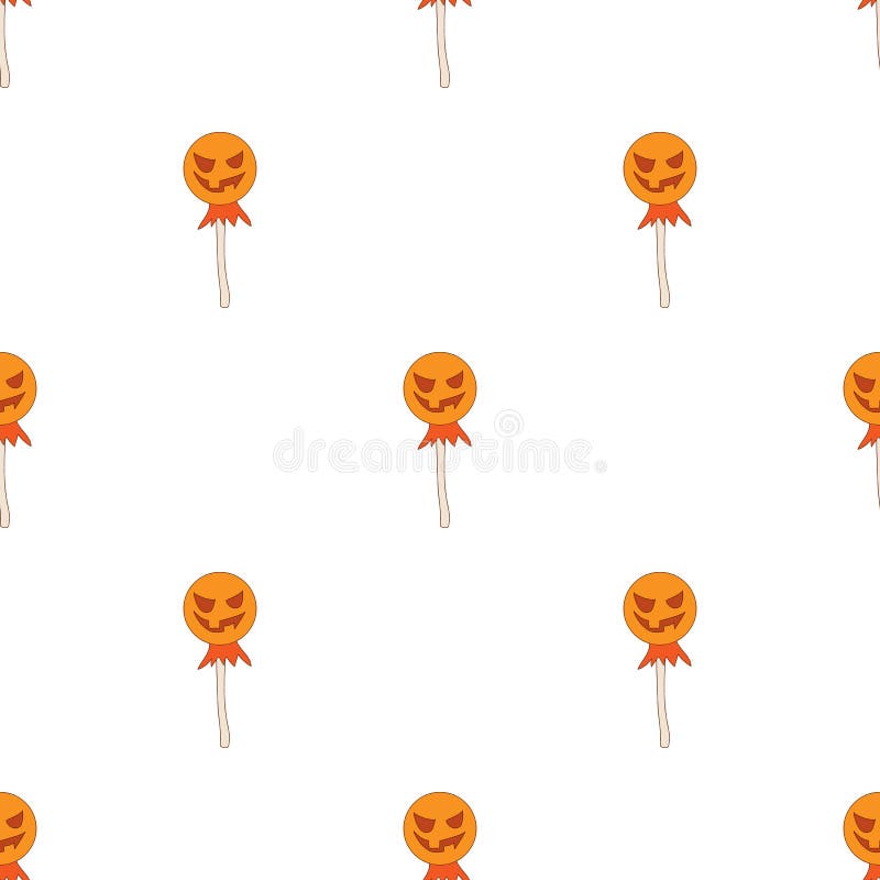 Halloween Scarecrow Pattern Seamless Vector Stock Vector - Illustration ...