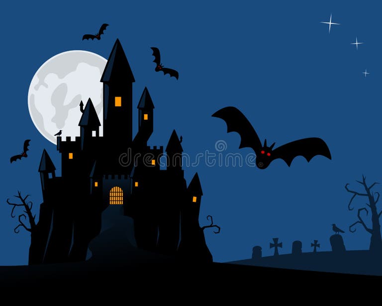 Scary Haunted Tower Stock Illustrations – 2,134 Scary Haunted Tower ...