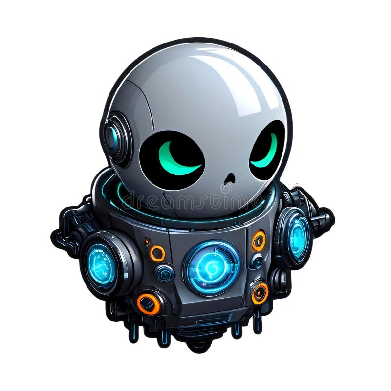 Halloween Sci-fi Ghost stock photo. Illustration of machine - 333586958