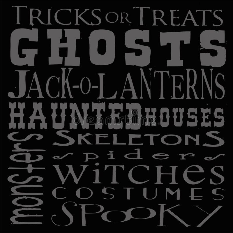 Halloween Scripts Stock Illustrations – 9 Halloween Scripts Stock ...