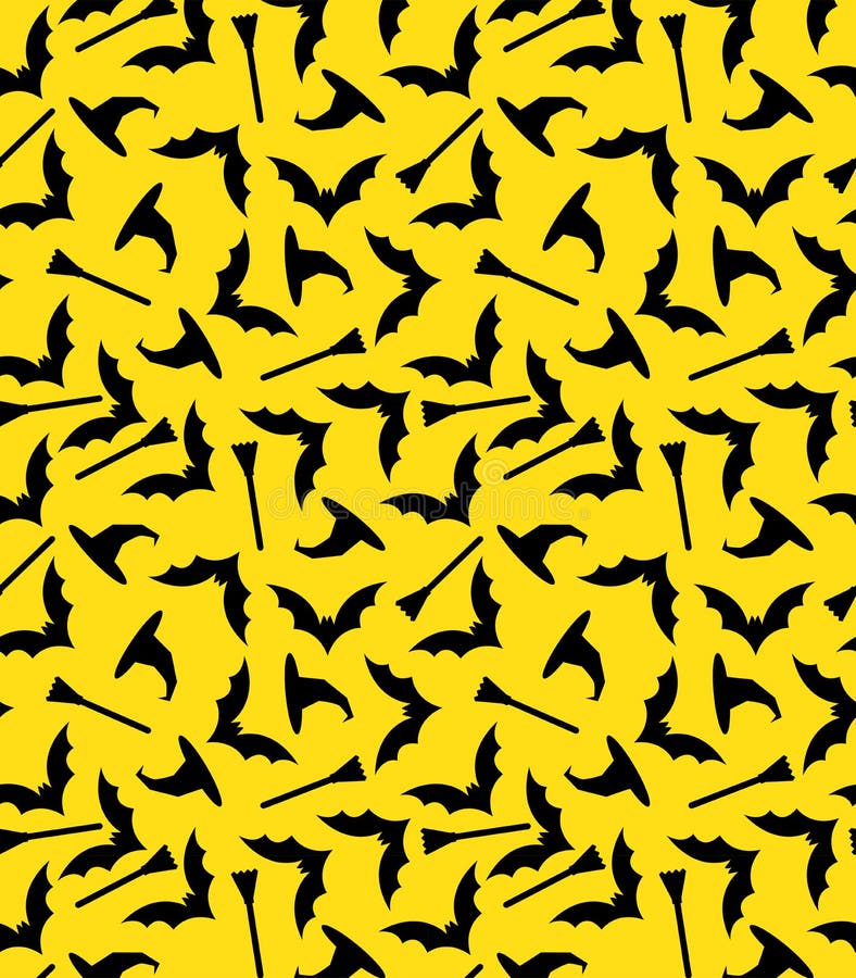 Halloween pattern set stock vector. Illustration of happy - 45329902