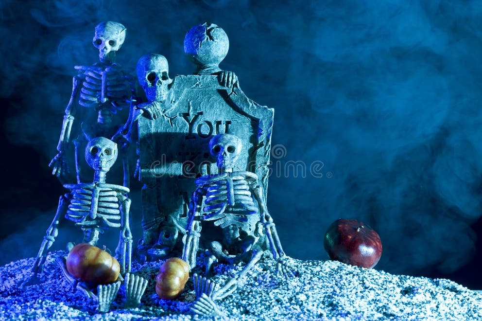 Halloween skeleton stock image. Image of skull, helloween - 15813459