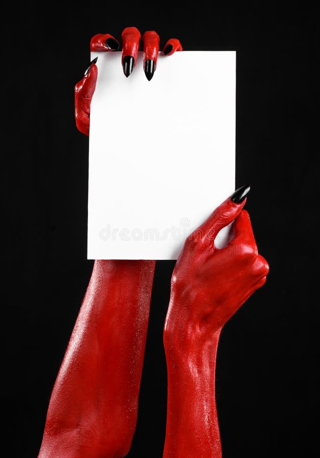 Devil Hand Stock Photos - Download 7,984 Royalty Free Photos