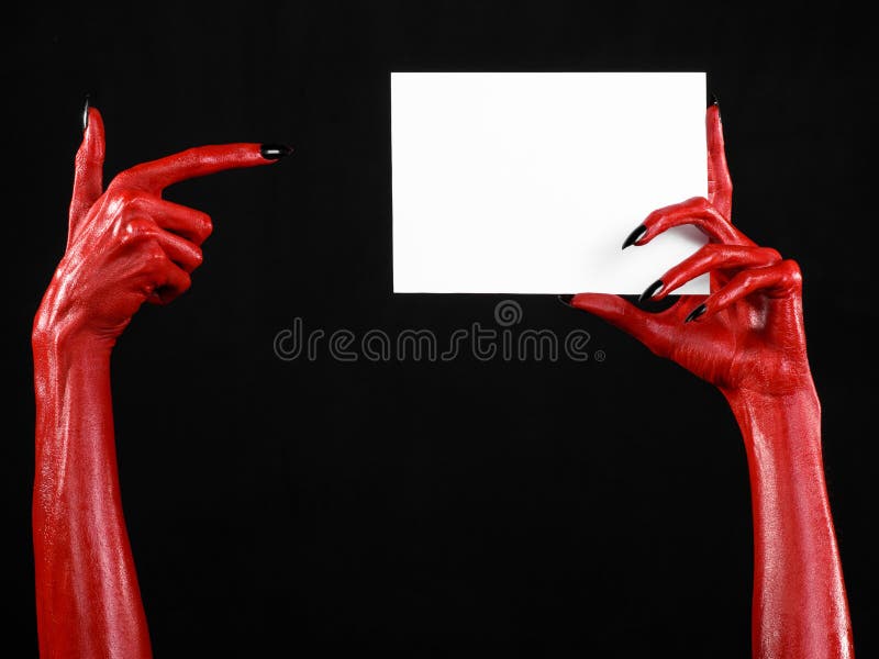 Devil Hand Stock Photos - Download 7,984 Royalty Free Photos