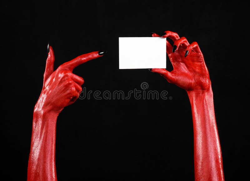 Devil Hand Stock Photos - Download 7,984 Royalty Free Photos
