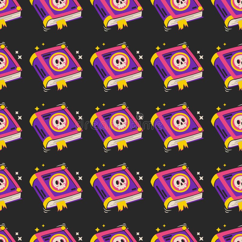 Halloween Vector Pattern. Endless Texture Can Be Used for Wallpaper ...