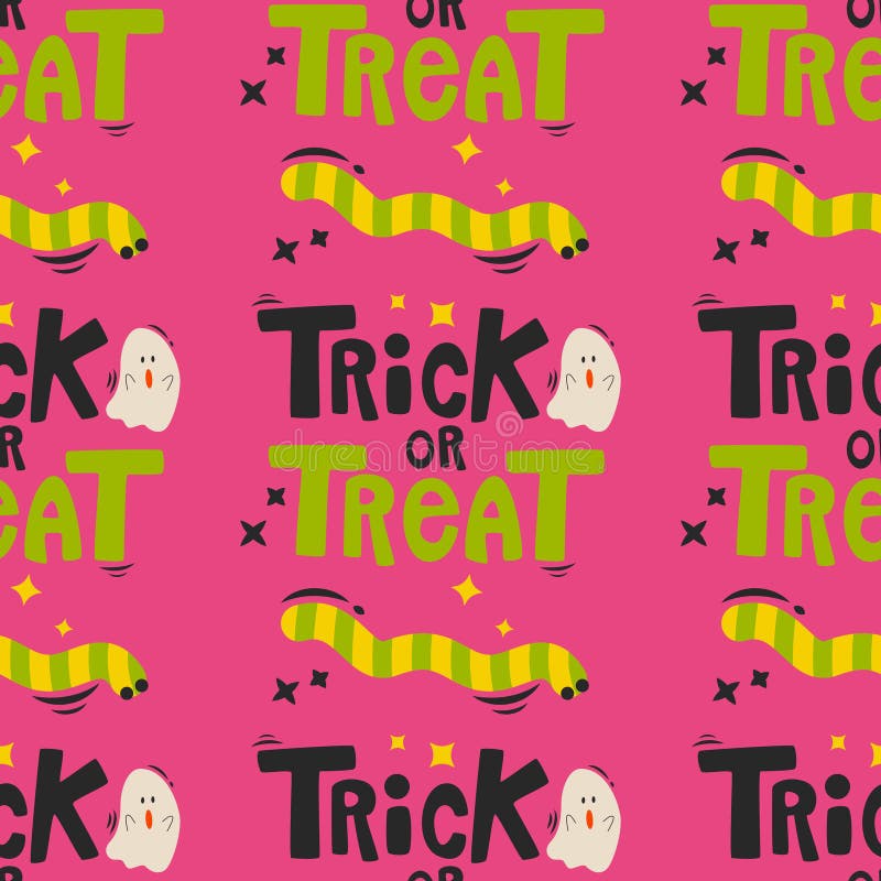 Halloween Vector Pattern. Endless Texture Can Be Used for Wallpaper ...