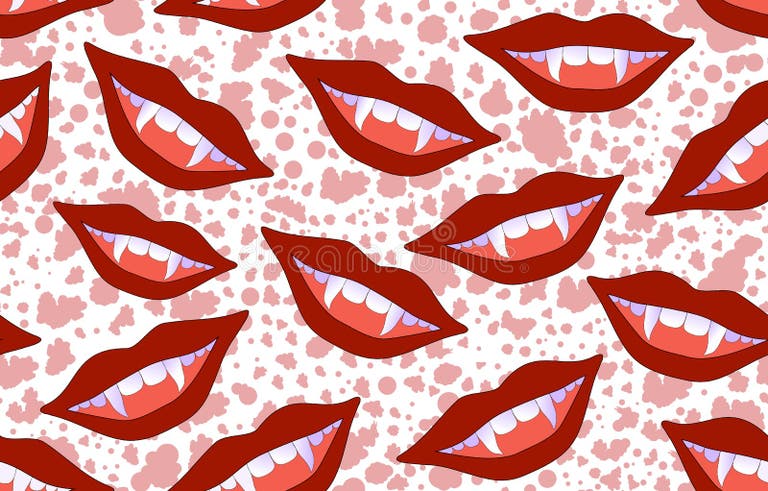 Vampire Fangs Stock Illustrations – 4,416 Vampire Fangs Stock ...