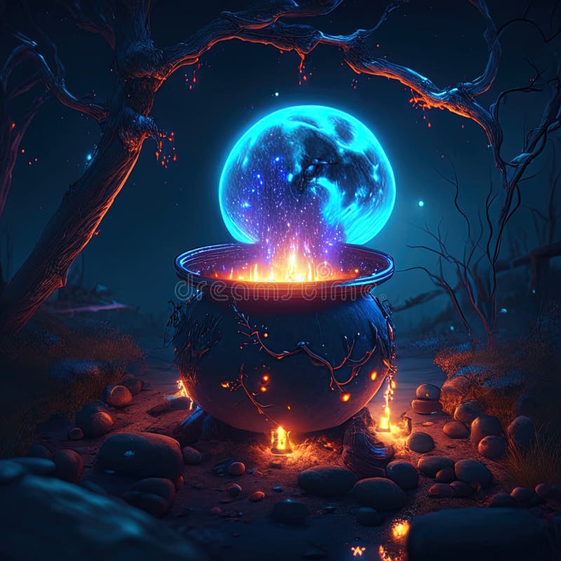 Magic Potion Ai Generated Stock Illustrations – 975 Magic Potion Ai ...