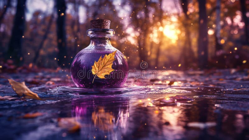 Halloween Witchcraft Elements - a Spooky Set for Your Designs Stock ...