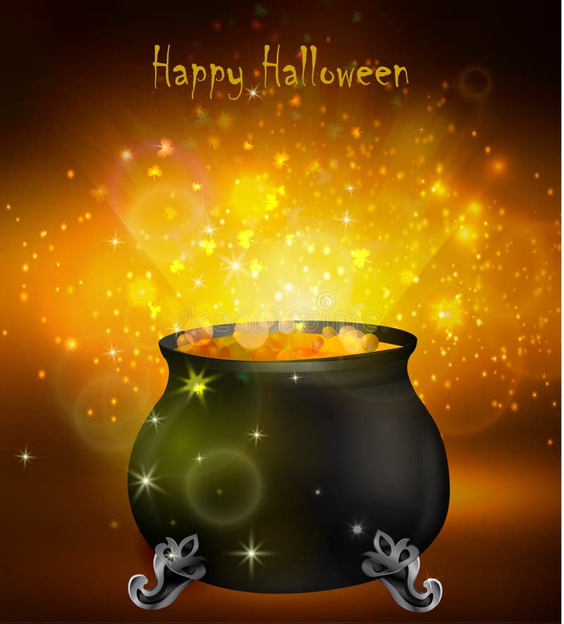 Witches Cauldron Creepy Stock Illustrations – 674 Witches Cauldron ...