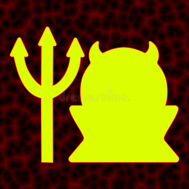 Red, Yellow, and Blood: an Eruption of Colors Stock Illustration ...